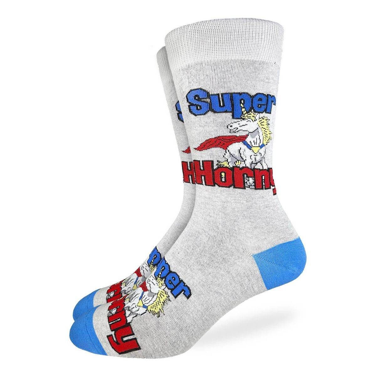 Good Luck Sock Men's Super Horny Socks – bubblepixie soap co.