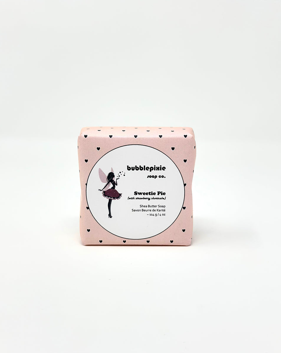 Shea Butter Soap Sweetie Pie – bubblepixie soap co.