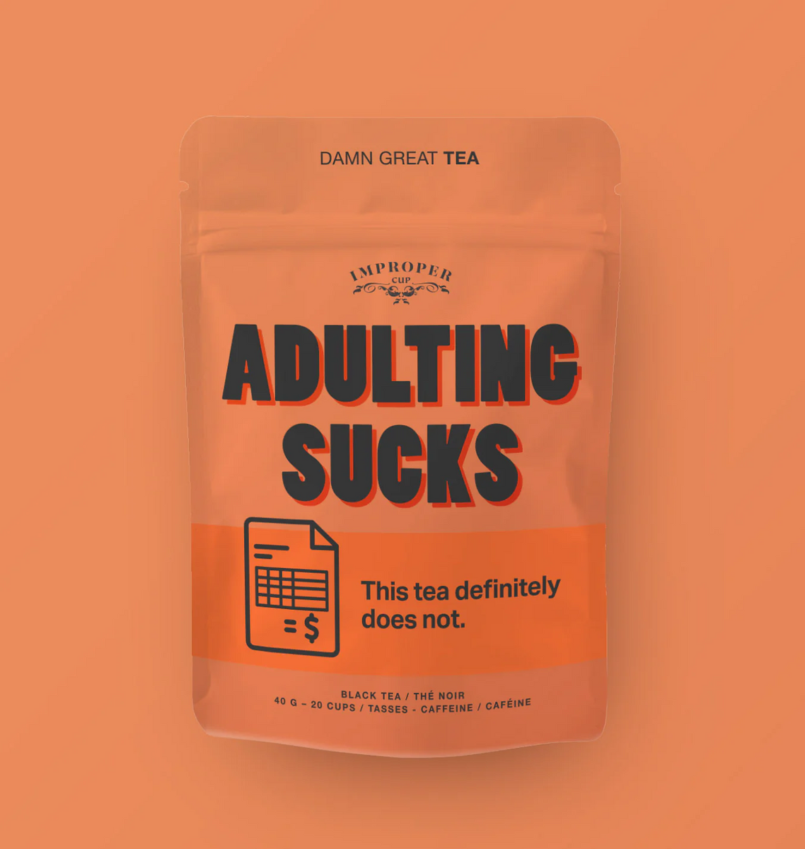 Adulting Sucks Tea – bubblepixie soap co.
