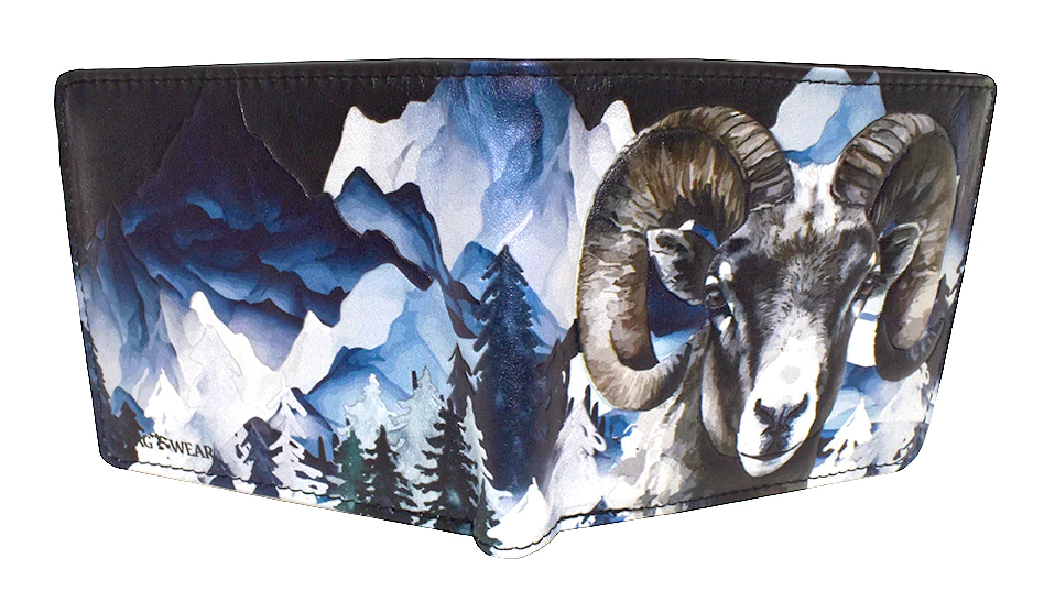 Bifold Wallet Bighorn Sheep – bubblepixie soap co.
